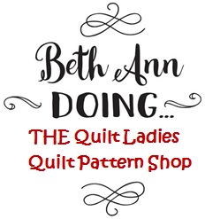 The Quilt Ladies Quilt Pattern Shop LOGO - Beth Ann Doing