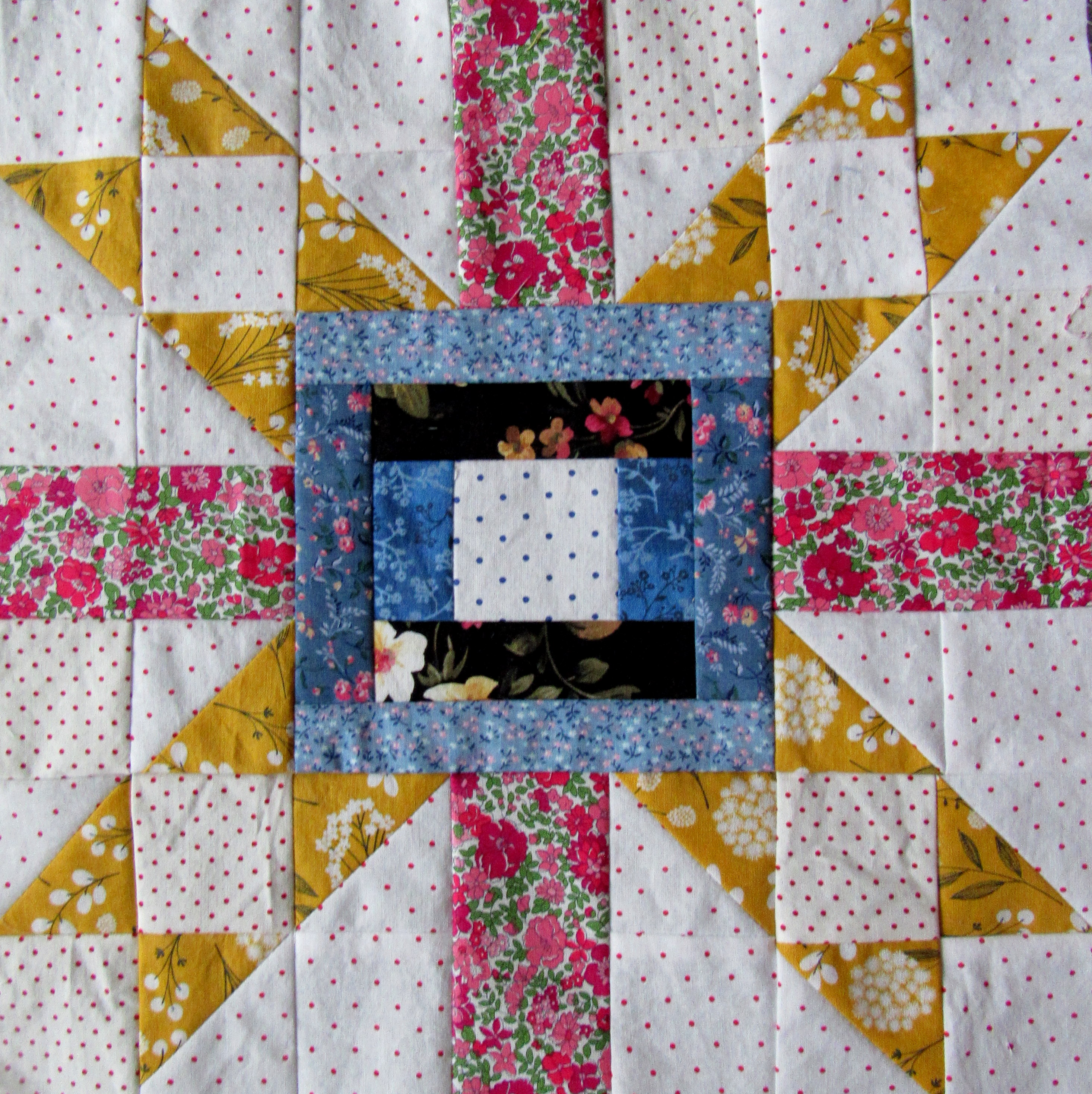 My Wyoming Quilt Pattern Block - Beth Ann Doing