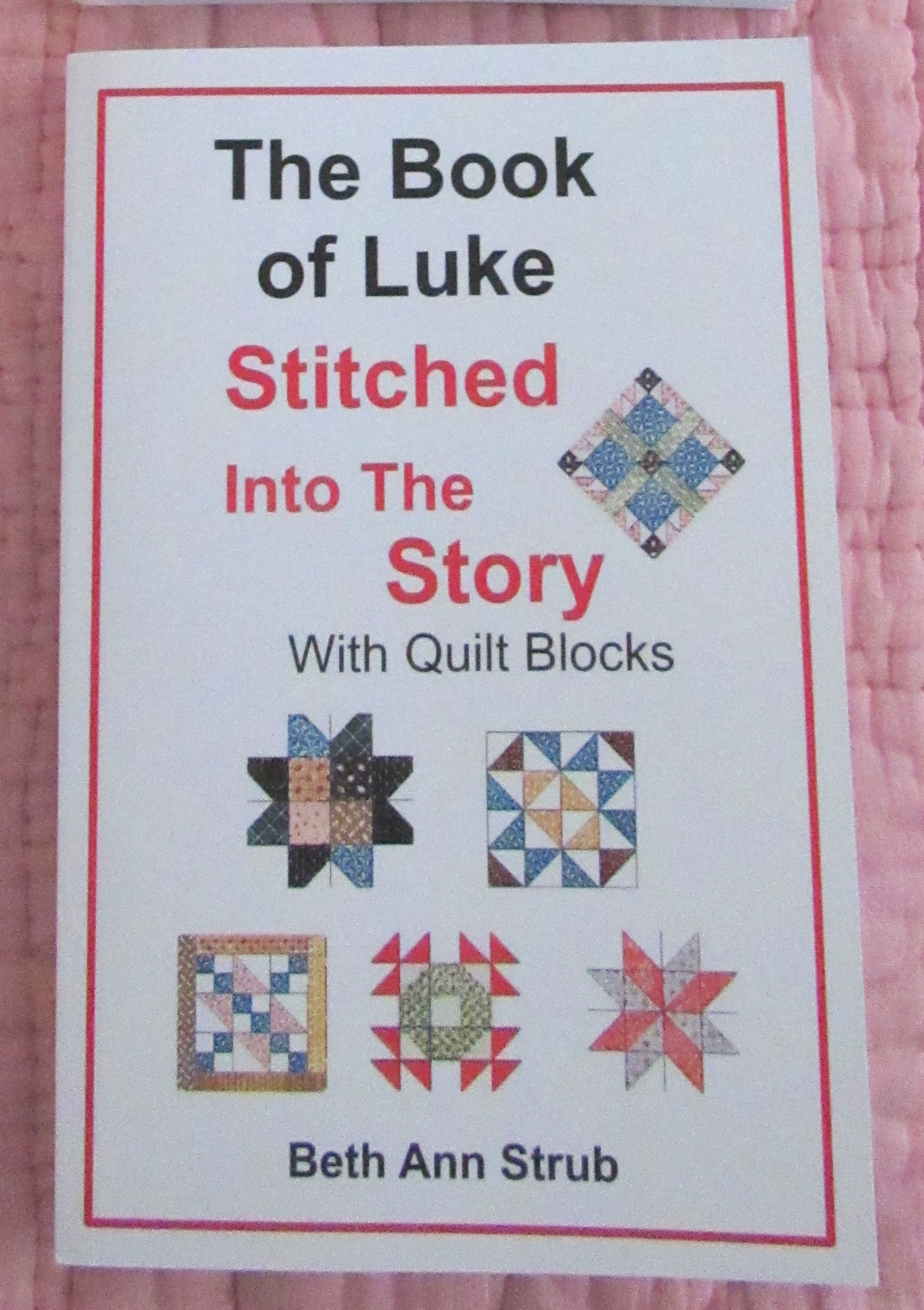 book of luke cover - Beth Ann Doing